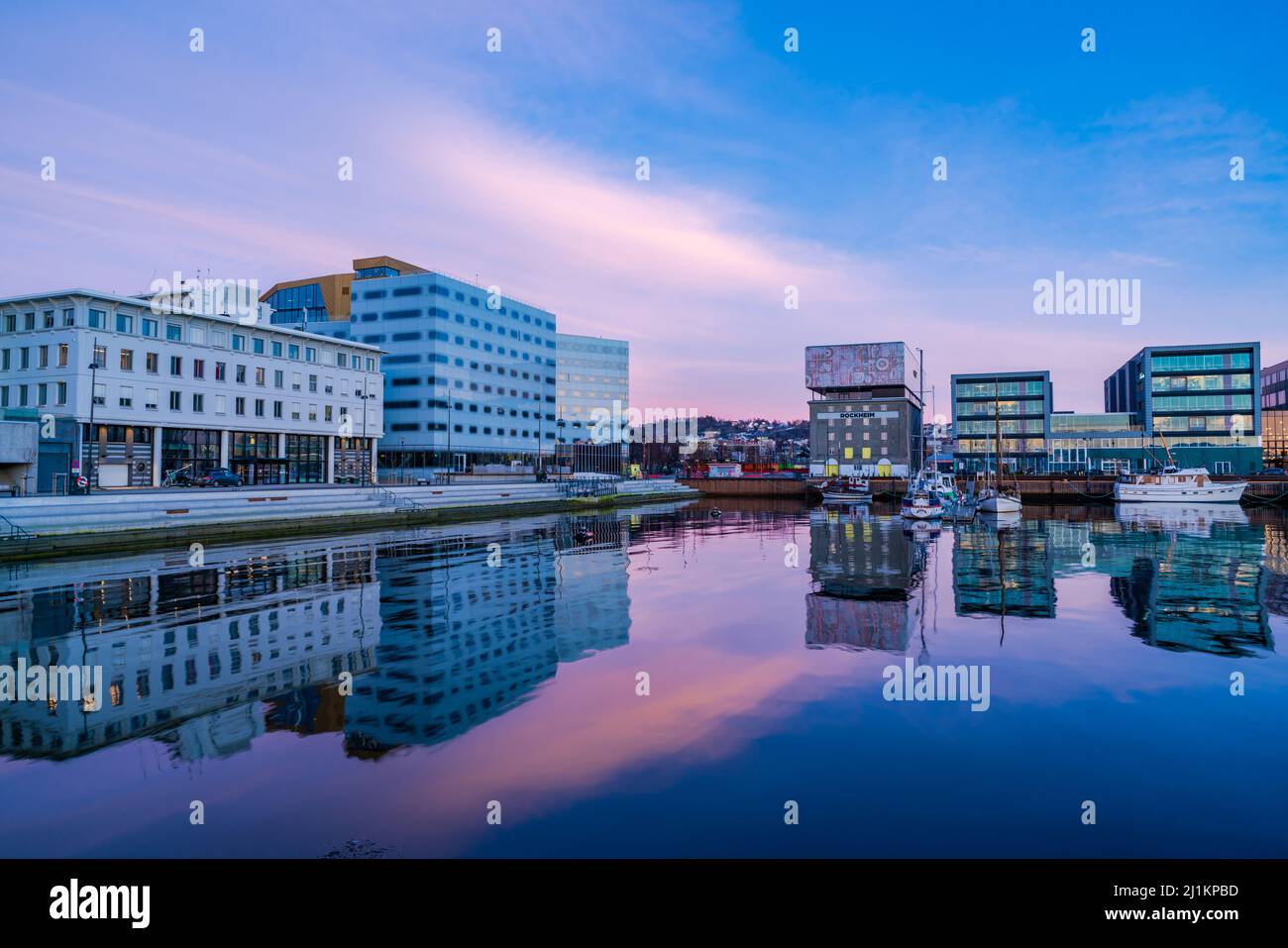 Norway trondheim waterfront hi-res stock photography and images - Alamy
