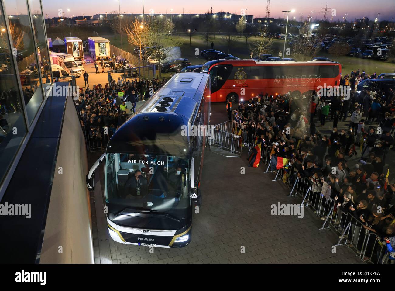 Sinsheim, Germany. 26th Mar, 2022. Soccer: international match, Germany ...
