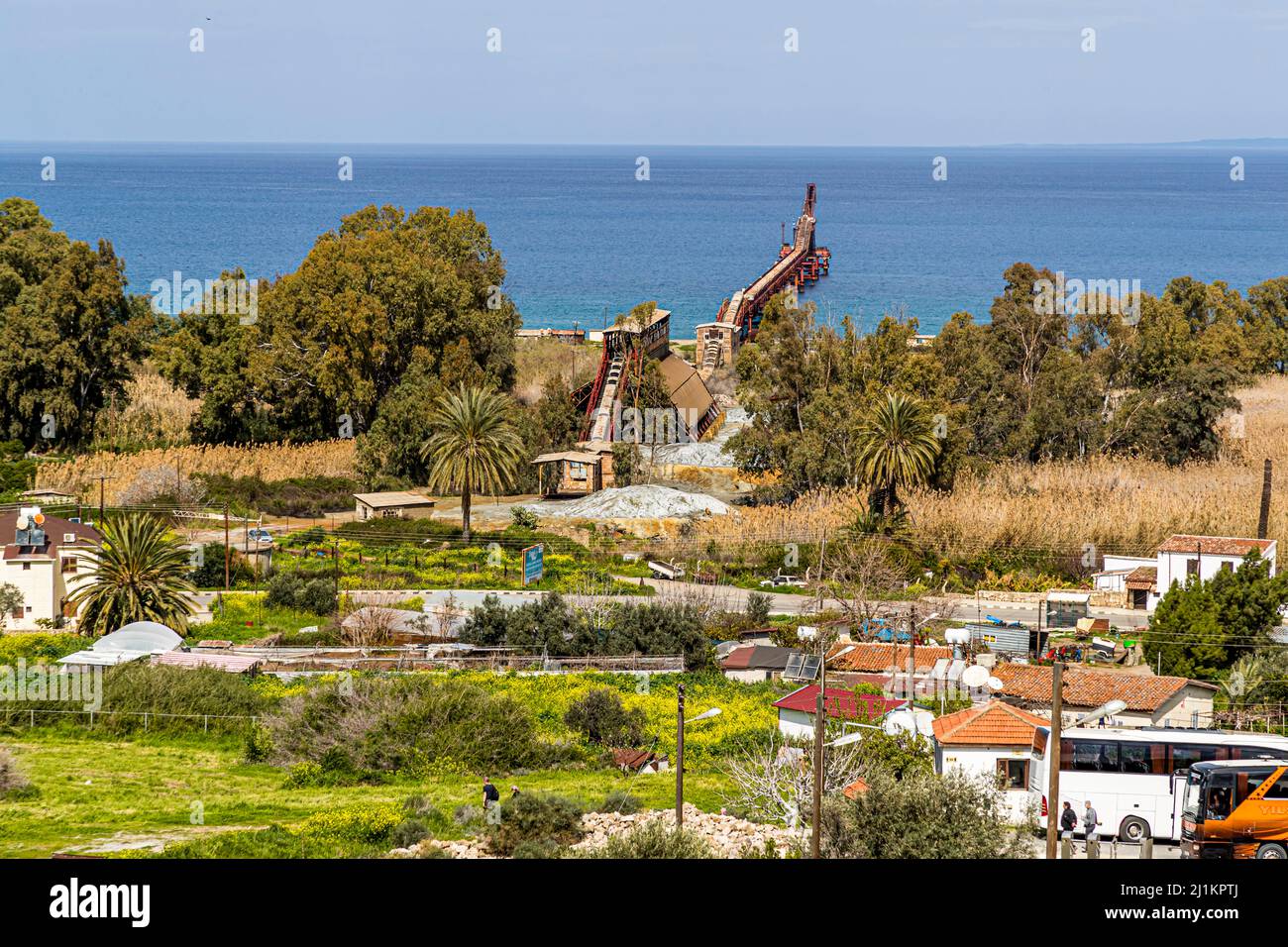 The last traces of copper mining in Cyprus are the conveyor belts that ...