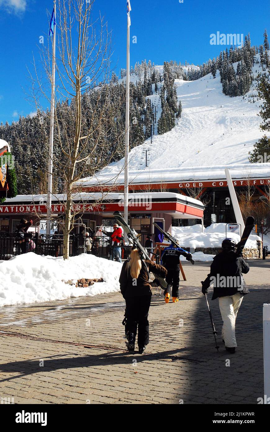 The village at squaw valley hi-res stock photography and images - Alamy