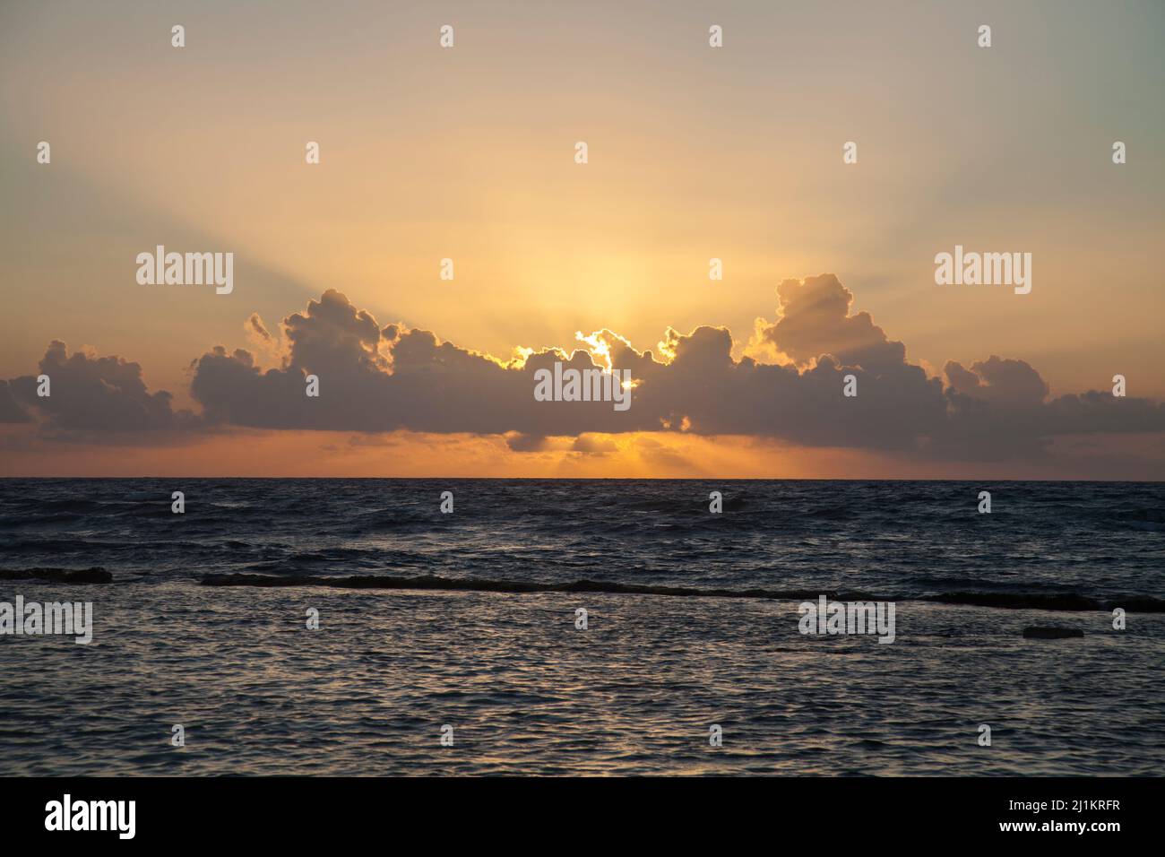 Riviera maya mexico sunset hi-res stock photography and images - Alamy