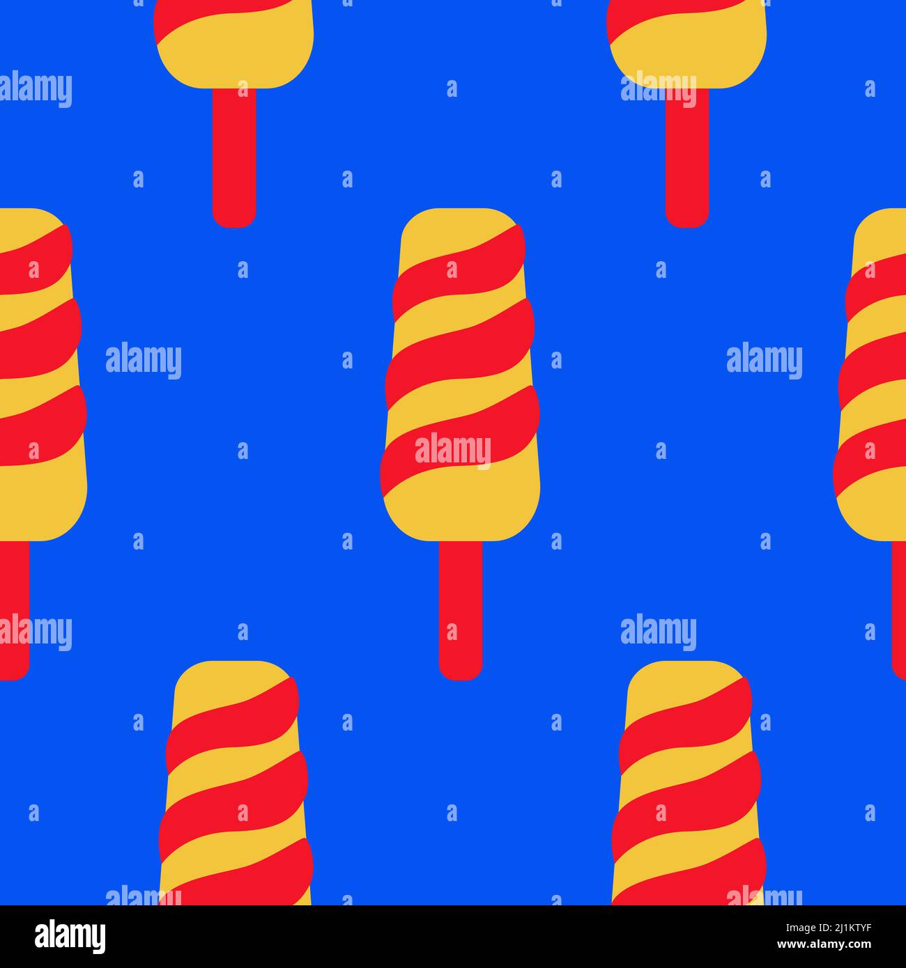 Seamless popsicle pattern hi-res stock photography and images - Alamy