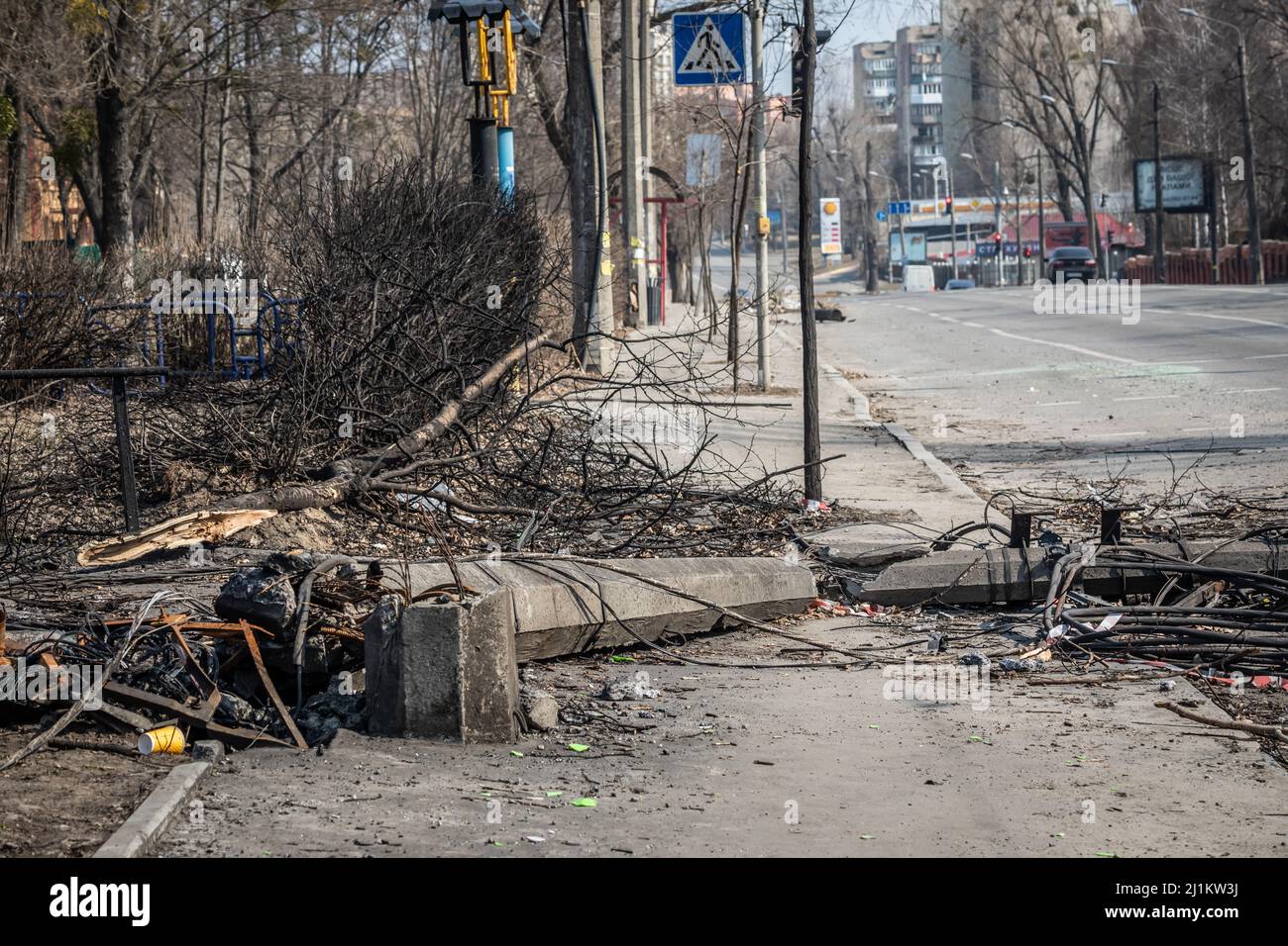 Kyiv attack hi-res stock photography and images - Alamy