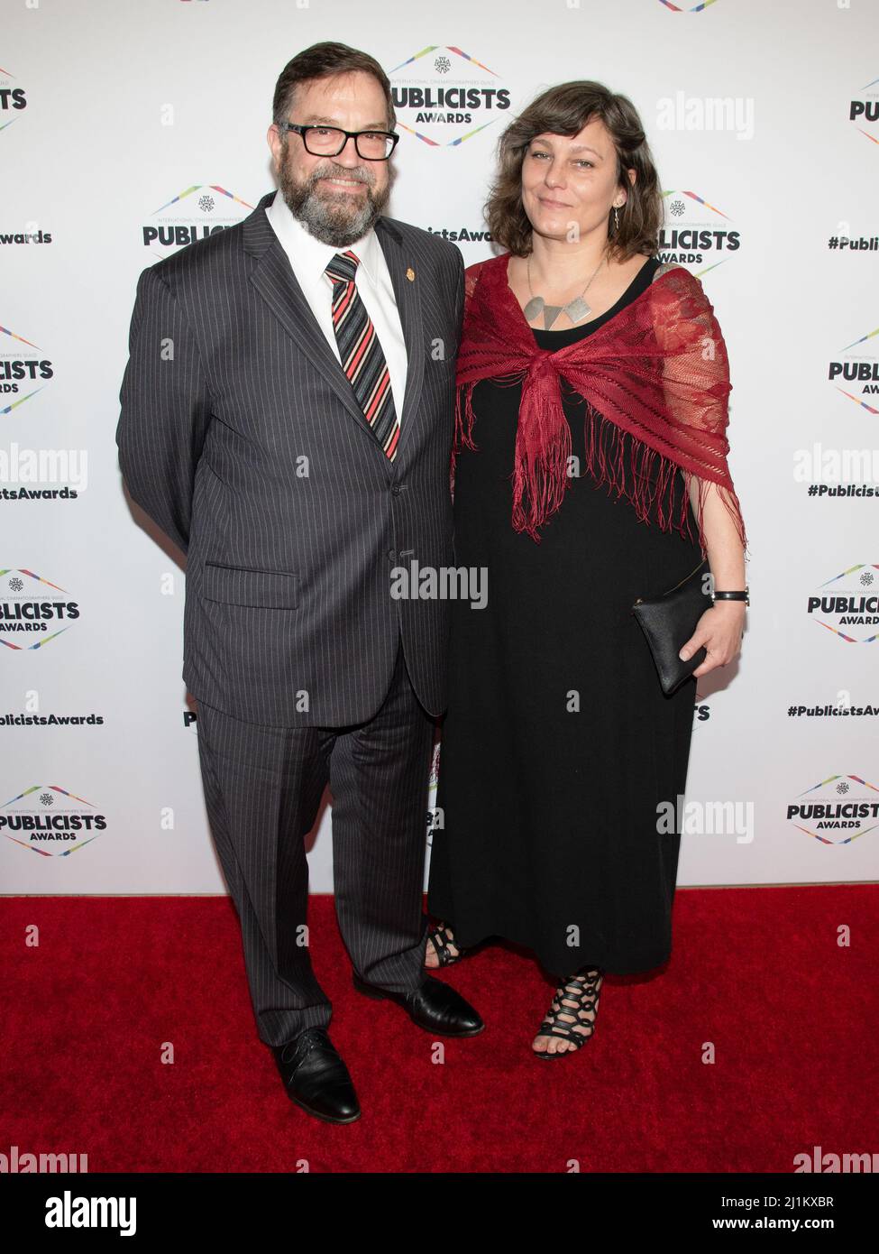 March 25, 2022, Beverly Hills, California, USA: Matt Loeb and Mandie ...