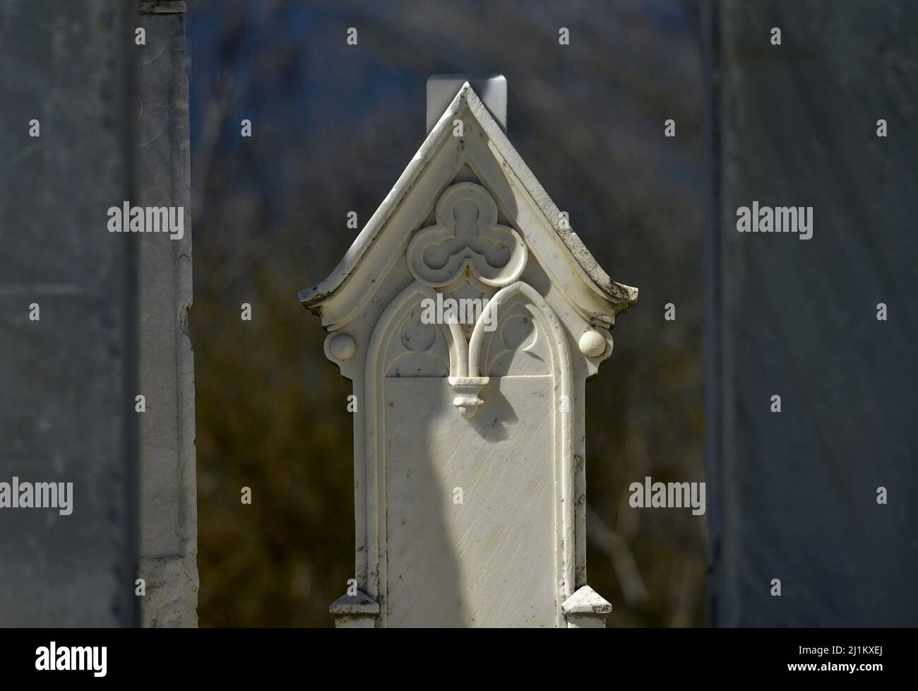 Marble sculpted memorial tomb of the Temple of Poseidon at the ...