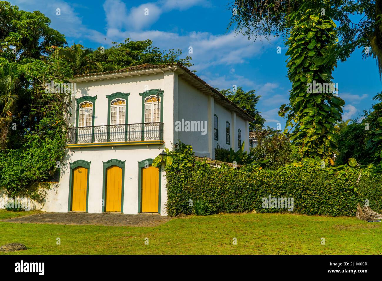 A colonial mansion in Paraty, Brazil Stock Photo - Alamy