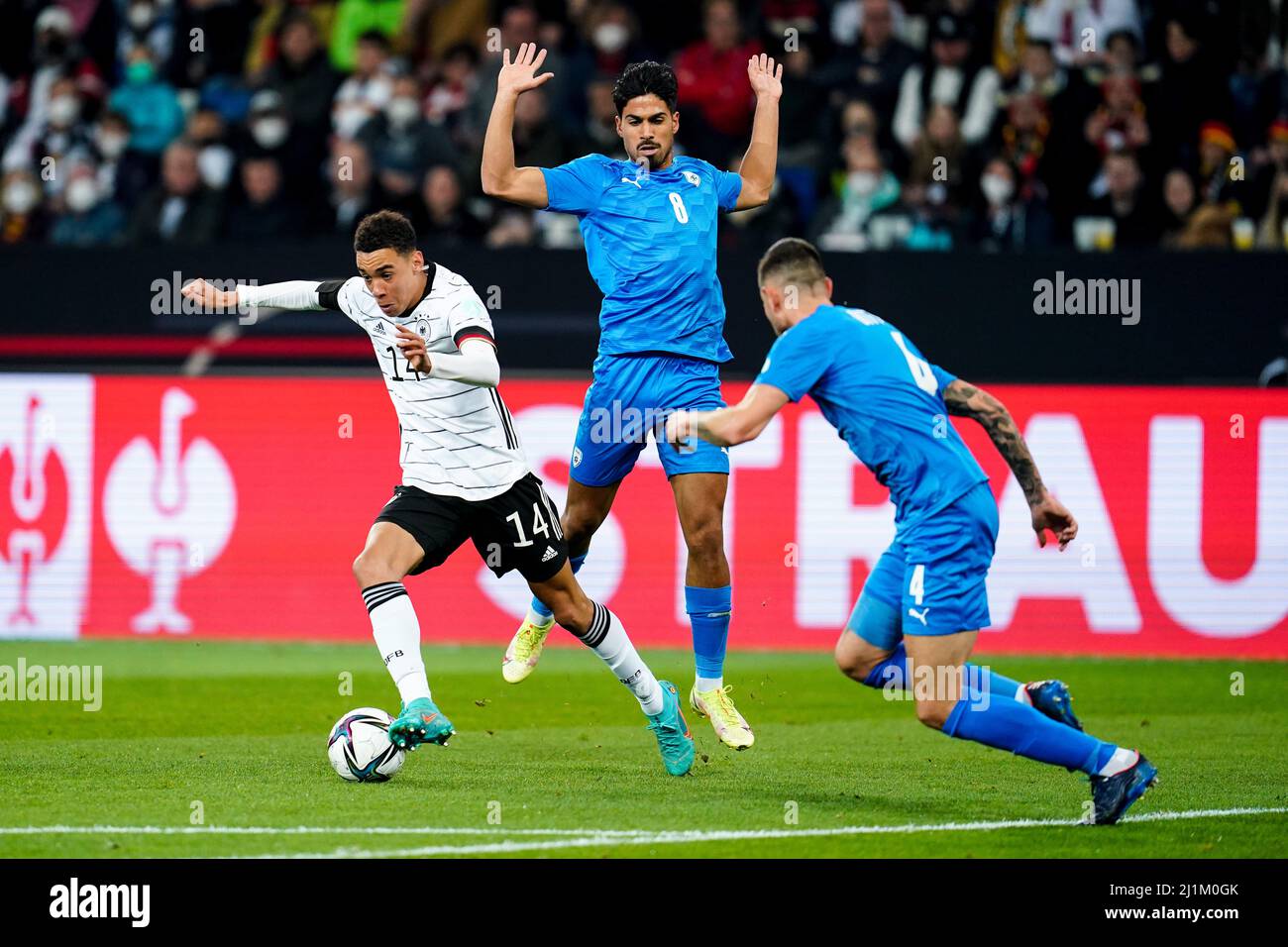 Sinsheim, Germany. 26th Mar, 2022. Soccer: internationals, Germany ...