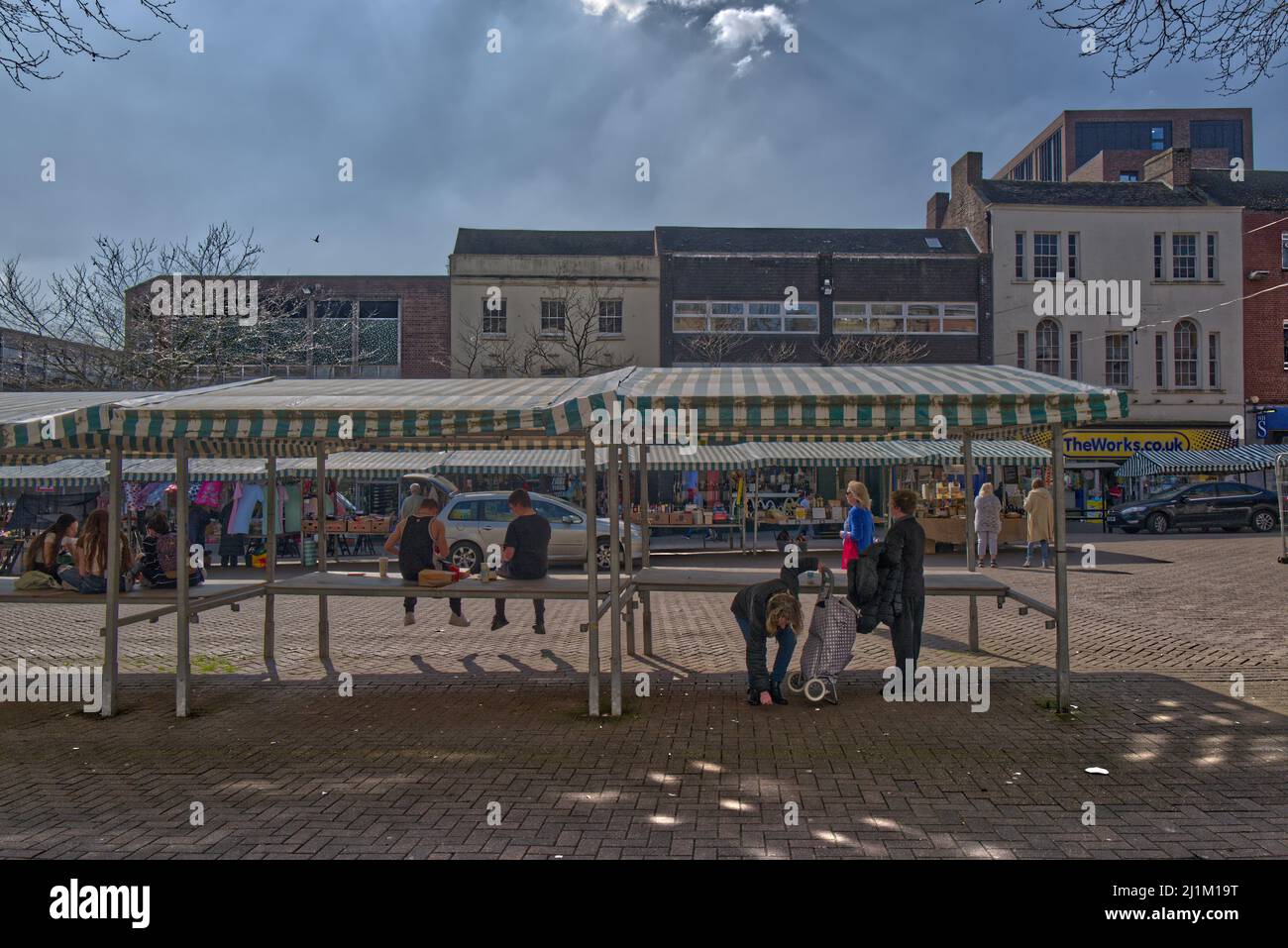 images of Newcastle-under-Lyme in Staffordshire including town centre ...