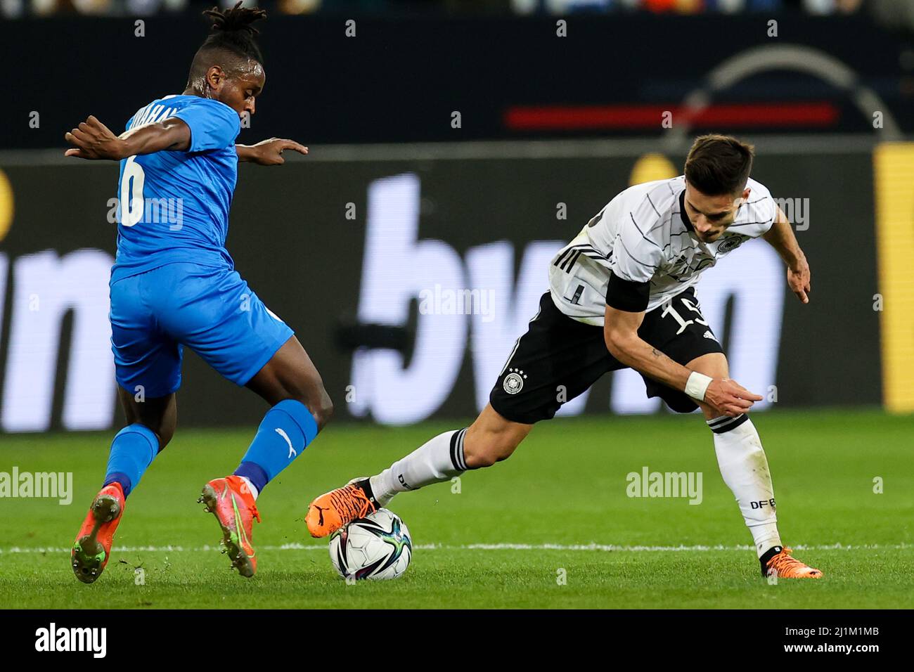 Sinsheim, Germany. 26th Mar, 2022. Soccer: Internationals, Germany ...