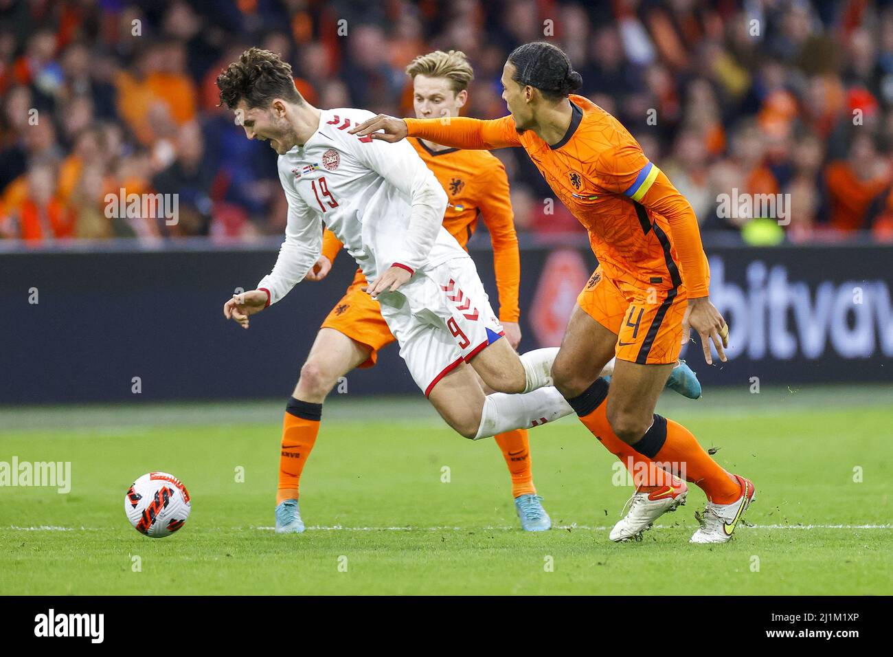 AMSTERDAM, 26-03-2022 JohanCruyff Stadium . Friendly match between ...
