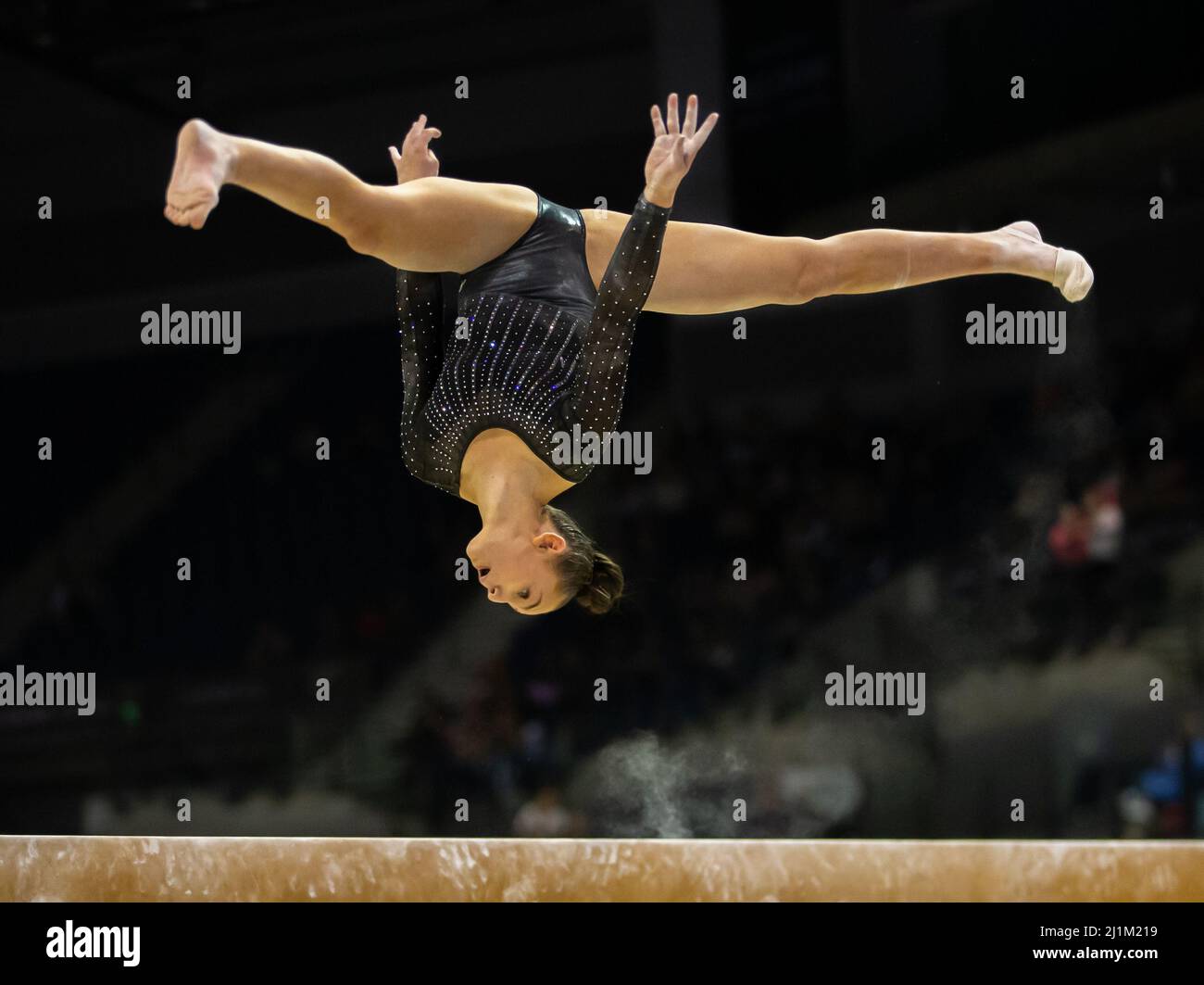 26th March 2022 ; M&S Arena, Liverpool, England; British Gymnastics ...