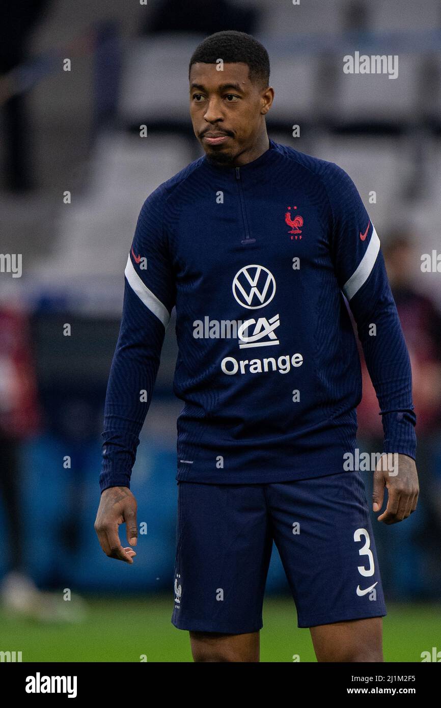 MARSEILLE, FRANCE - MARCH 25: Presnel Kimpembe of France during the ...