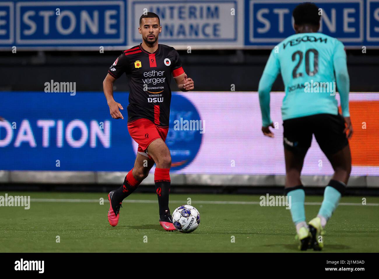 ROTTERDAM, NETHERLANDS - MARCH 26: Redouan el Yaakoubi of Excelsior ...