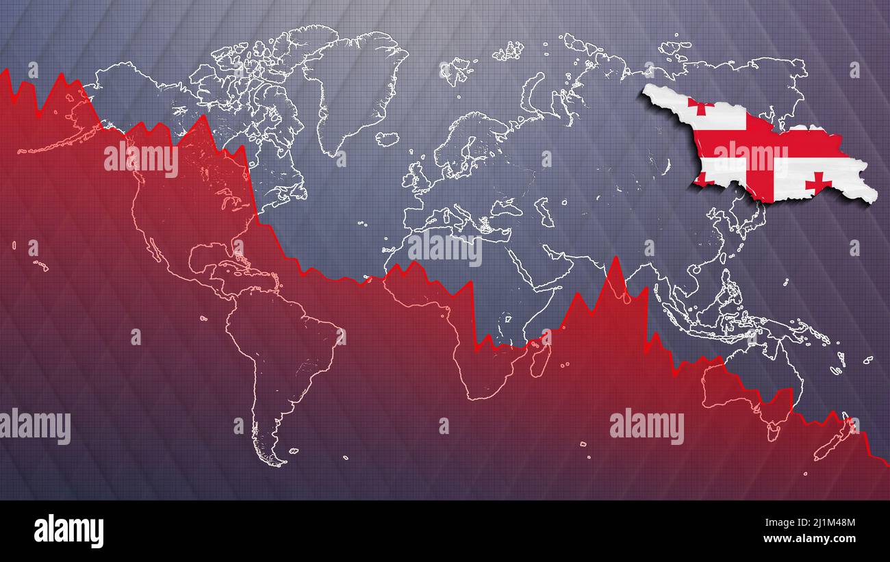 Georgia wealth map hi-res stock photography and images - Alamy