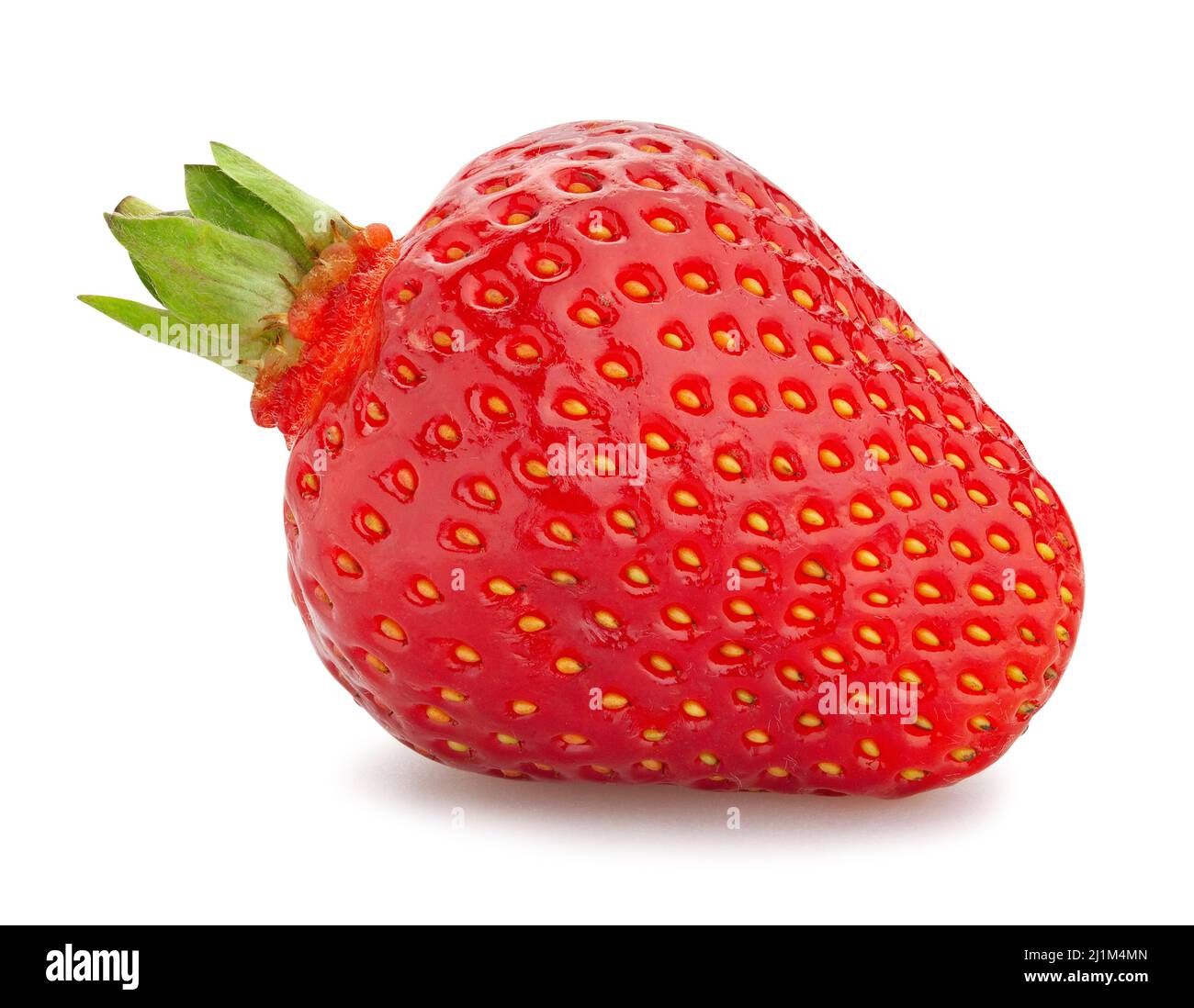 strawberry path isolated on white Stock Photo - Alamy