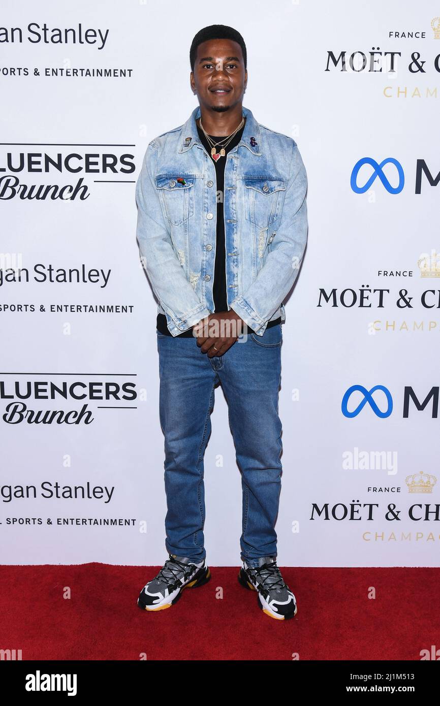 Cory Hardrict walking on the red carpet at the Annual Oscars Weekend ...