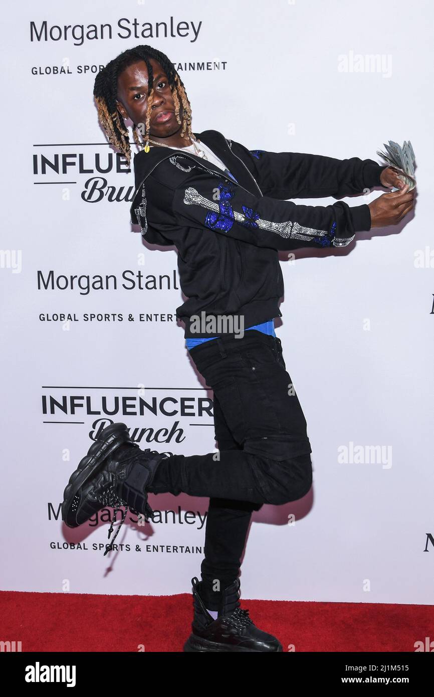 UnGhetto Mathieu walking on the red carpet at the Annual Oscars Weekend ...