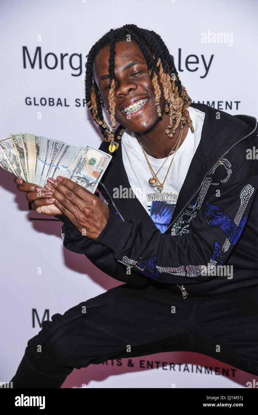 UnGhetto Mathieu walking on the red carpet at the Annual Oscars Weekend ...