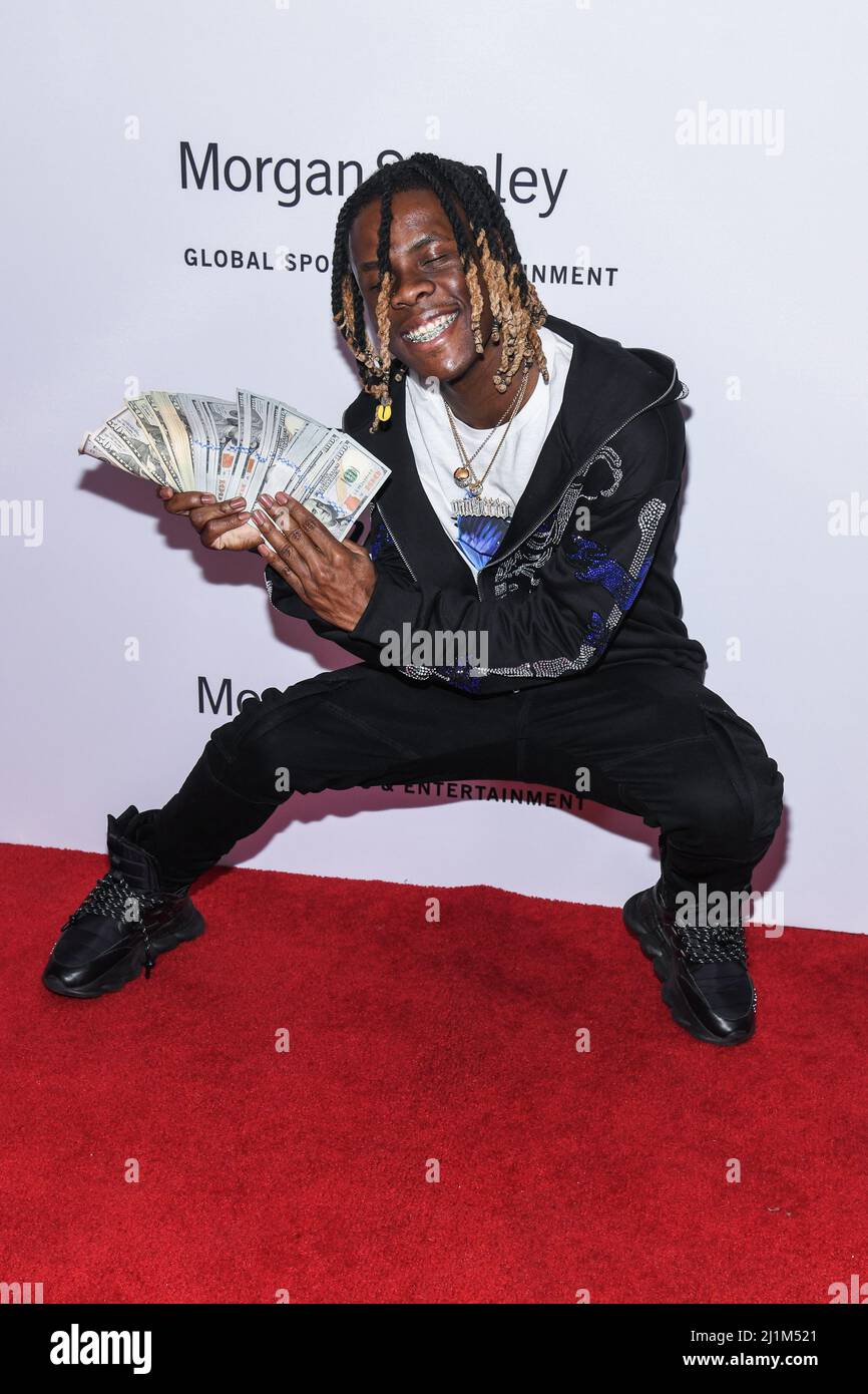 UnGhetto Mathieu walking on the red carpet at the Annual Oscars Weekend ...