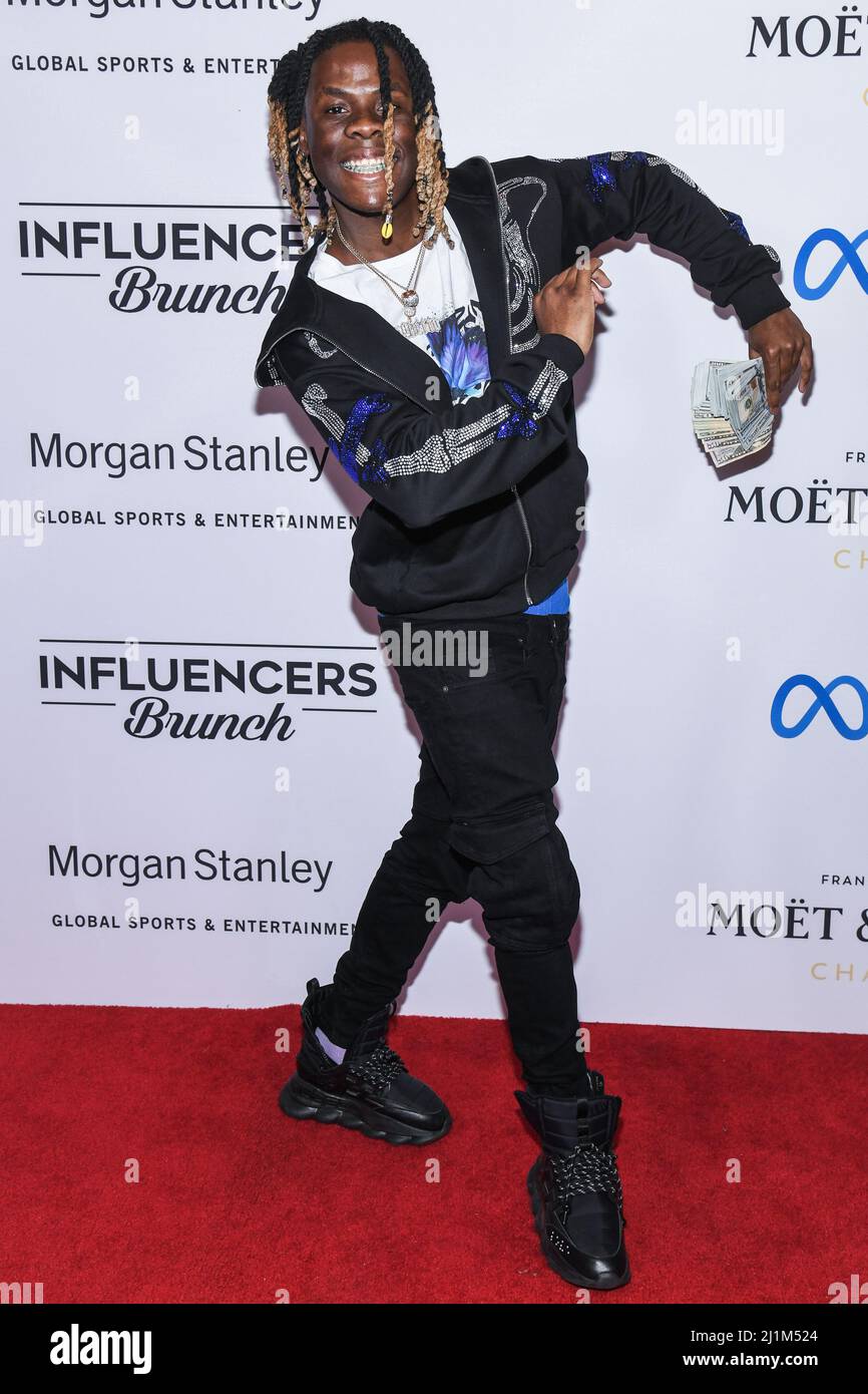 UnGhetto Mathieu walking on the red carpet at the Annual Oscars Weekend ...