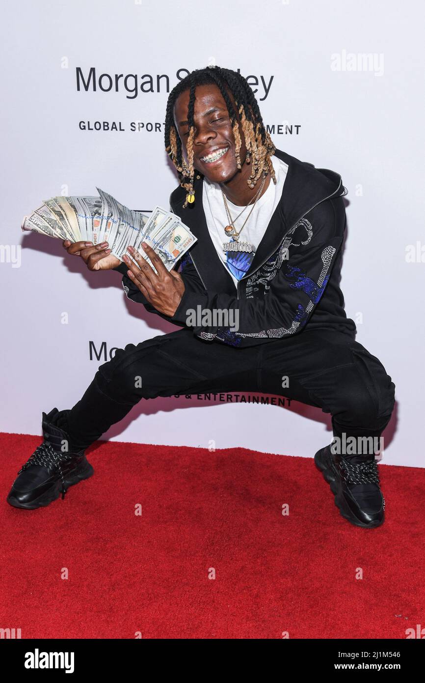 UnGhetto Mathieu walking on the red carpet at the Annual Oscars Weekend ...