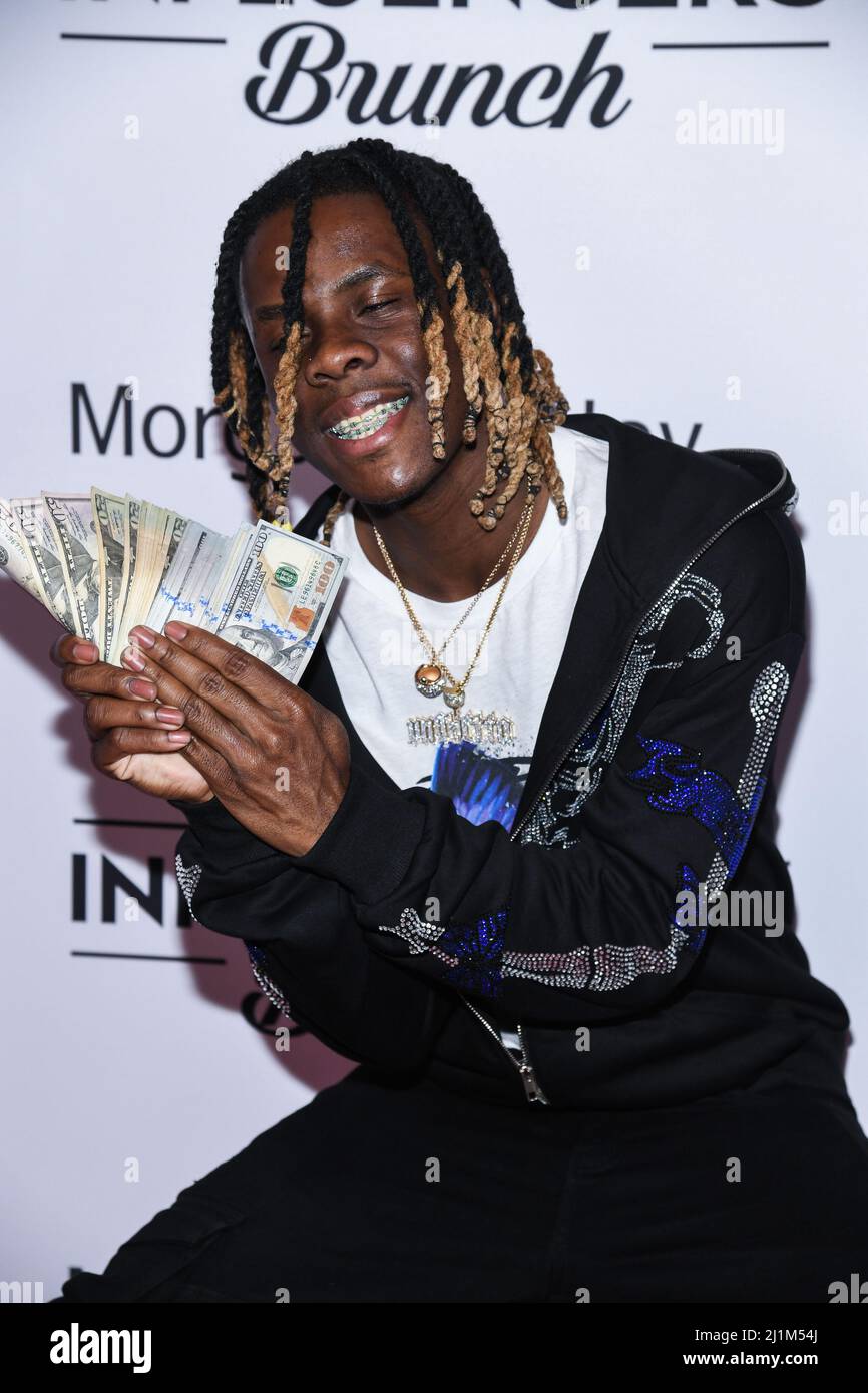 Beverly Hills, USA. 26th Mar, 2022. UnGhetto Mathieu walking on the red ...