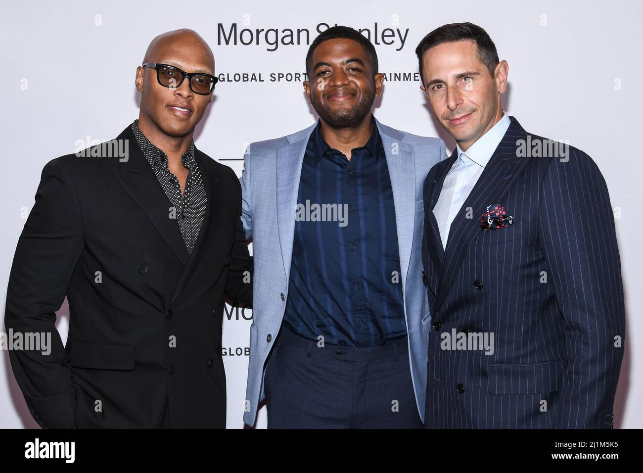 Prince Vaughn, Andre Gaines and Todd Weinstein walking on the red ...