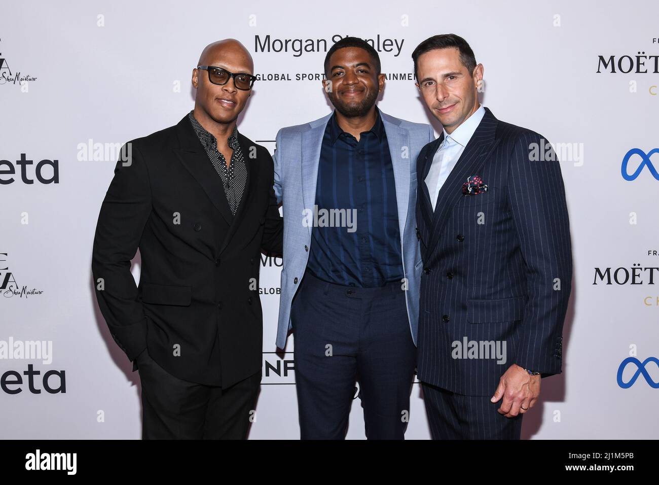 Prince Vaughn, Andre Gaines and Todd Weinstein walking on the red ...