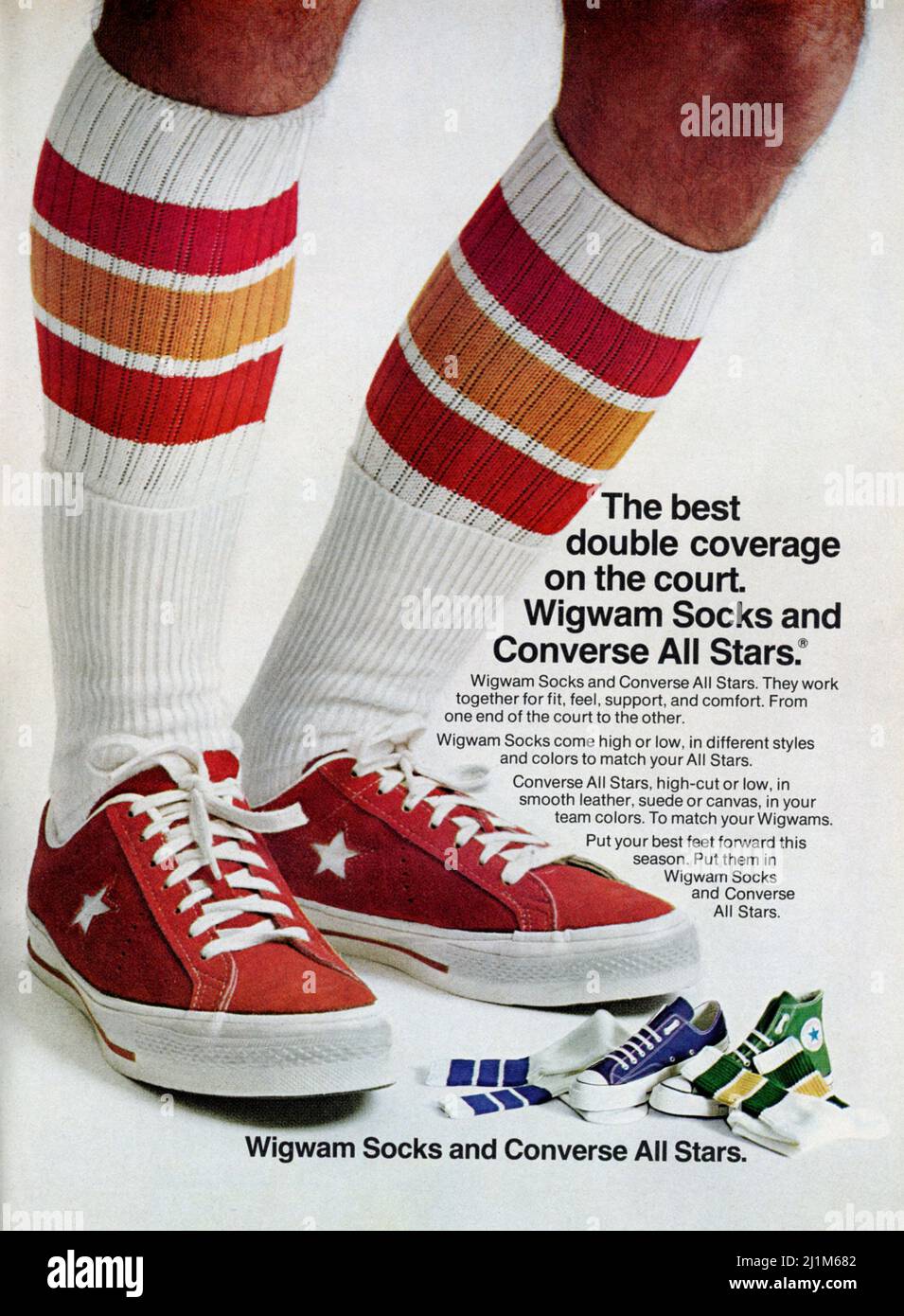 Vintage 2 December 1974 "Sports Illustrated" Advert, USA Stock Photo ...