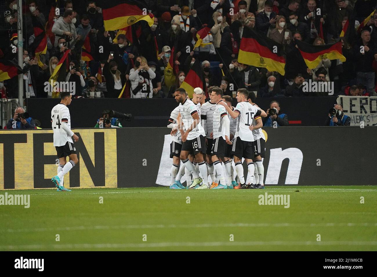 March 26, 2022, PreZero Arena, Sinsheim, friendly match Germany vs ...
