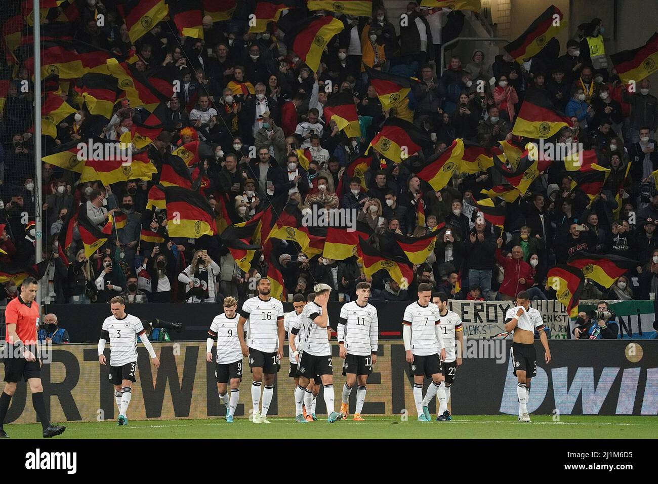 March 26, 2022, PreZero Arena, Sinsheim, friendly match Germany vs ...