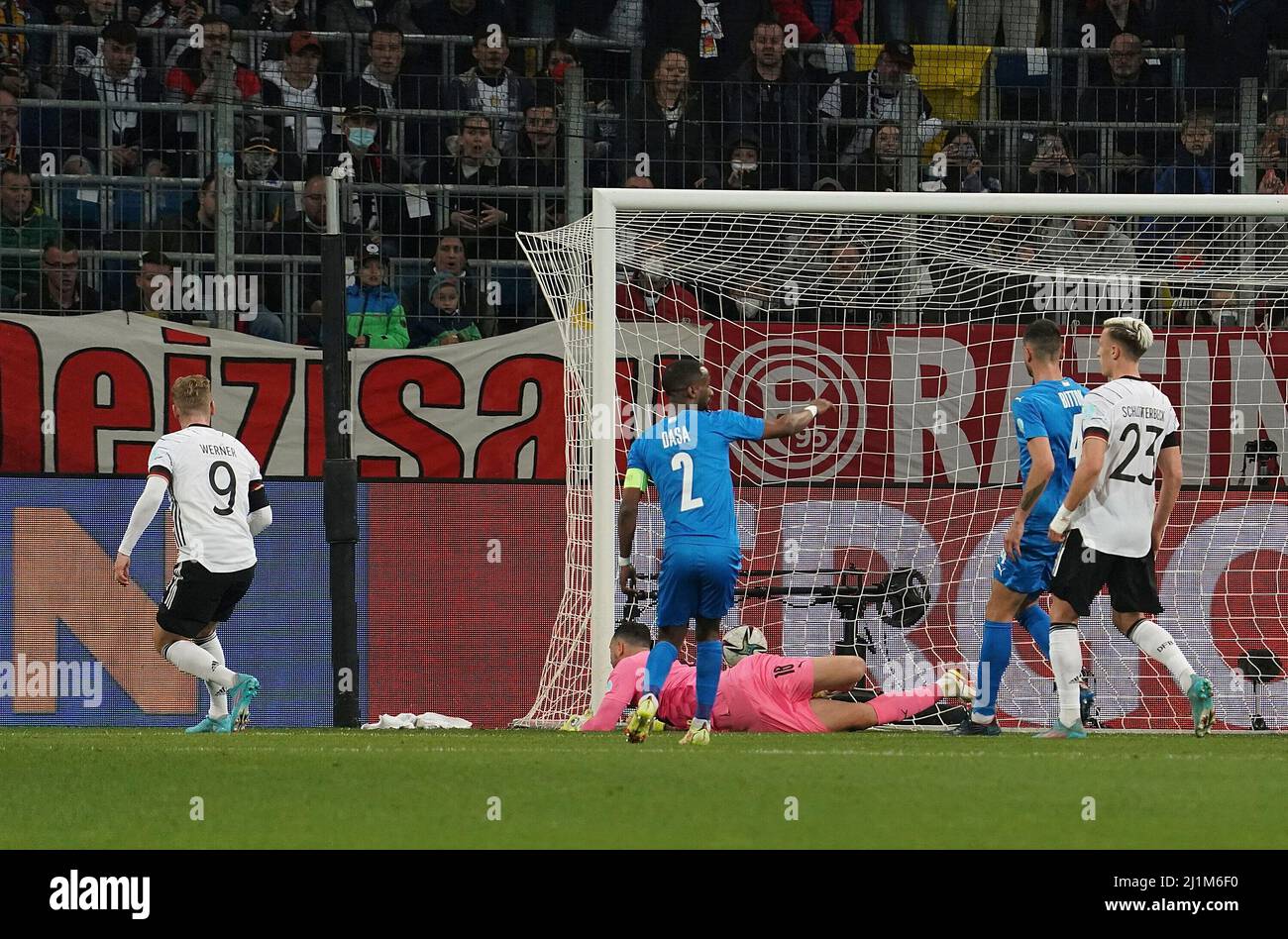 March 26, 2022, PreZero Arena, Sinsheim, friendly match Germany vs ...
