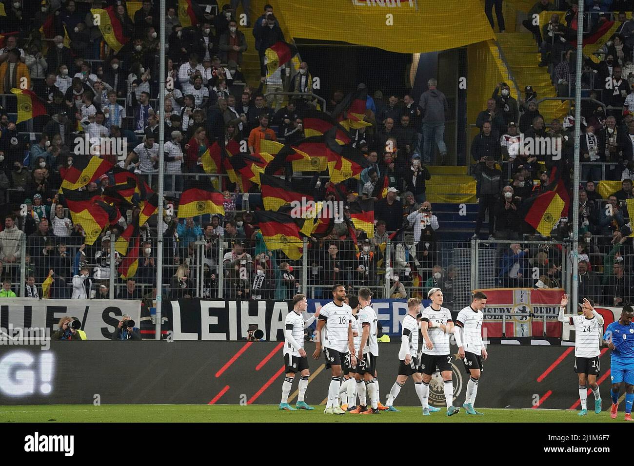 March 26, 2022, PreZero Arena, Sinsheim, friendly match Germany vs ...