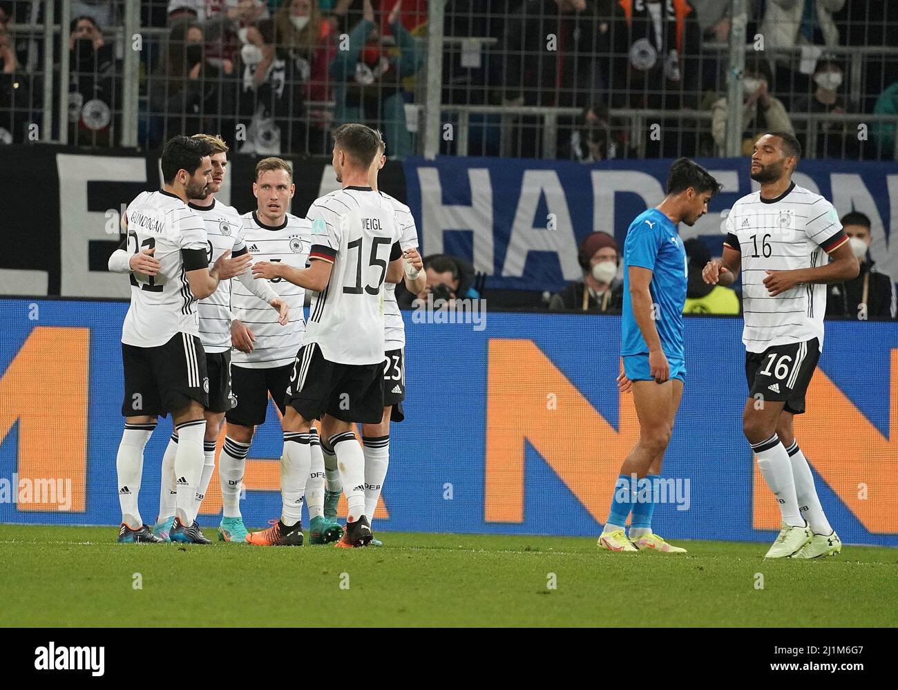 March 26, 2022, PreZero Arena, Sinsheim, friendly match Germany vs ...