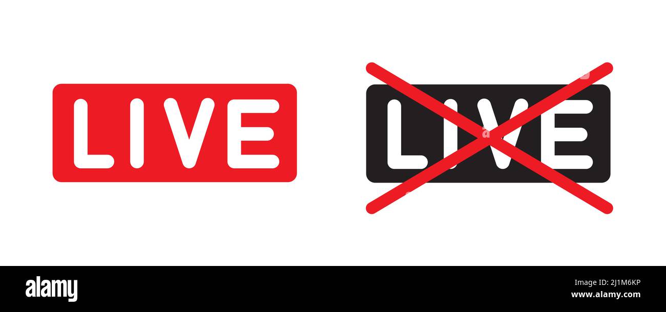 filming live record broadcast sign symbol Stock Vector Image & Art - Alamy