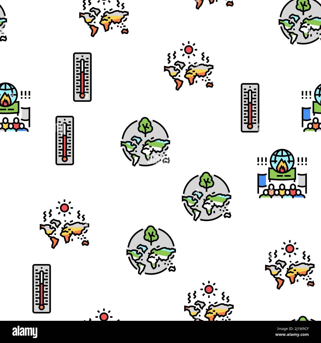 Weather pattern map Cut Out Stock Images & Pictures - Alamy