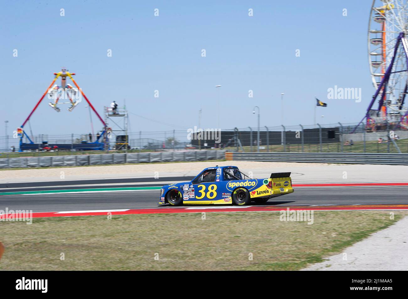 March 26, 2022: Zane Smith (38) NASCAR Camping World Truck Series with ...