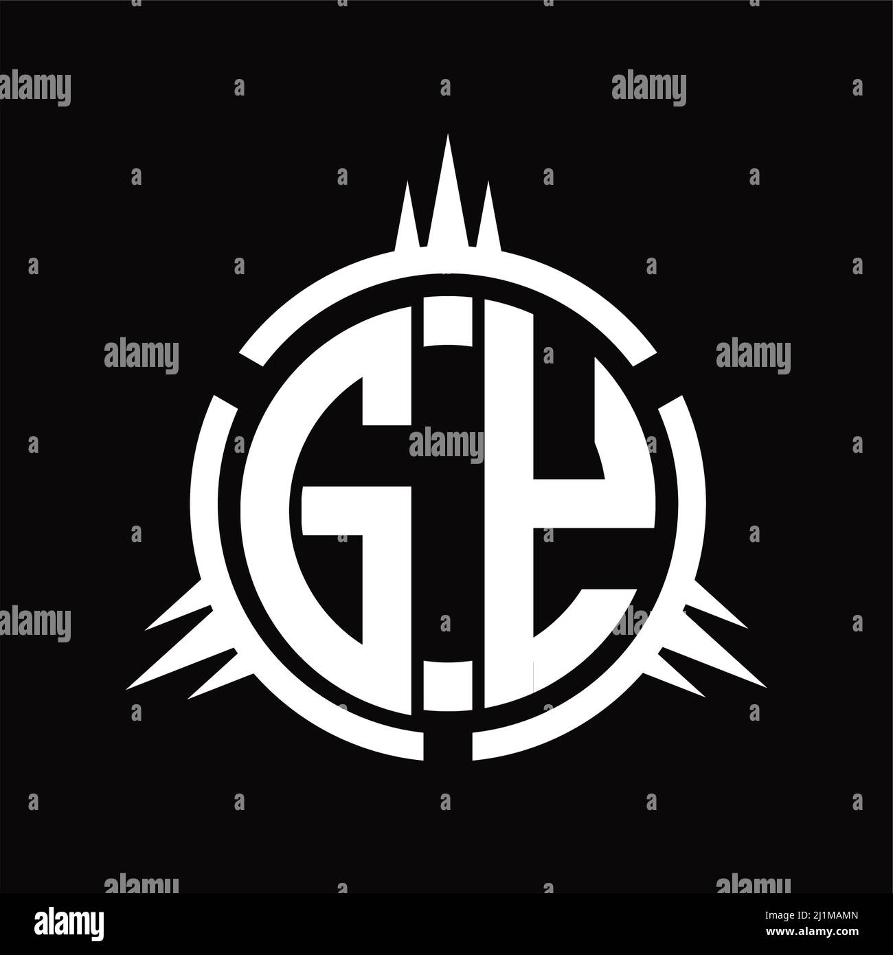 Gy modern logo Stock Vector Images - Alamy