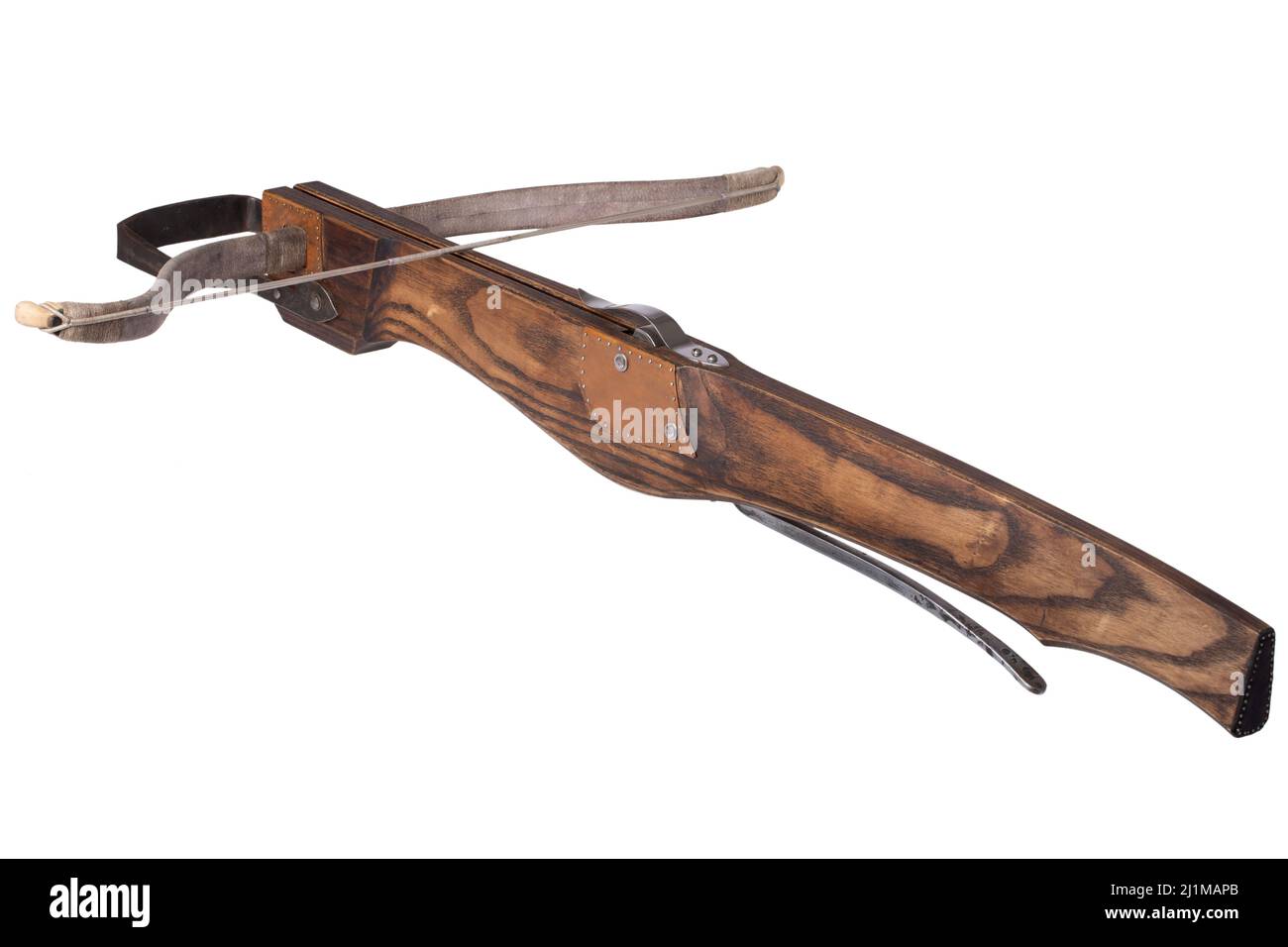 medieval crossbow isolated on white background Stock Photo - Alamy