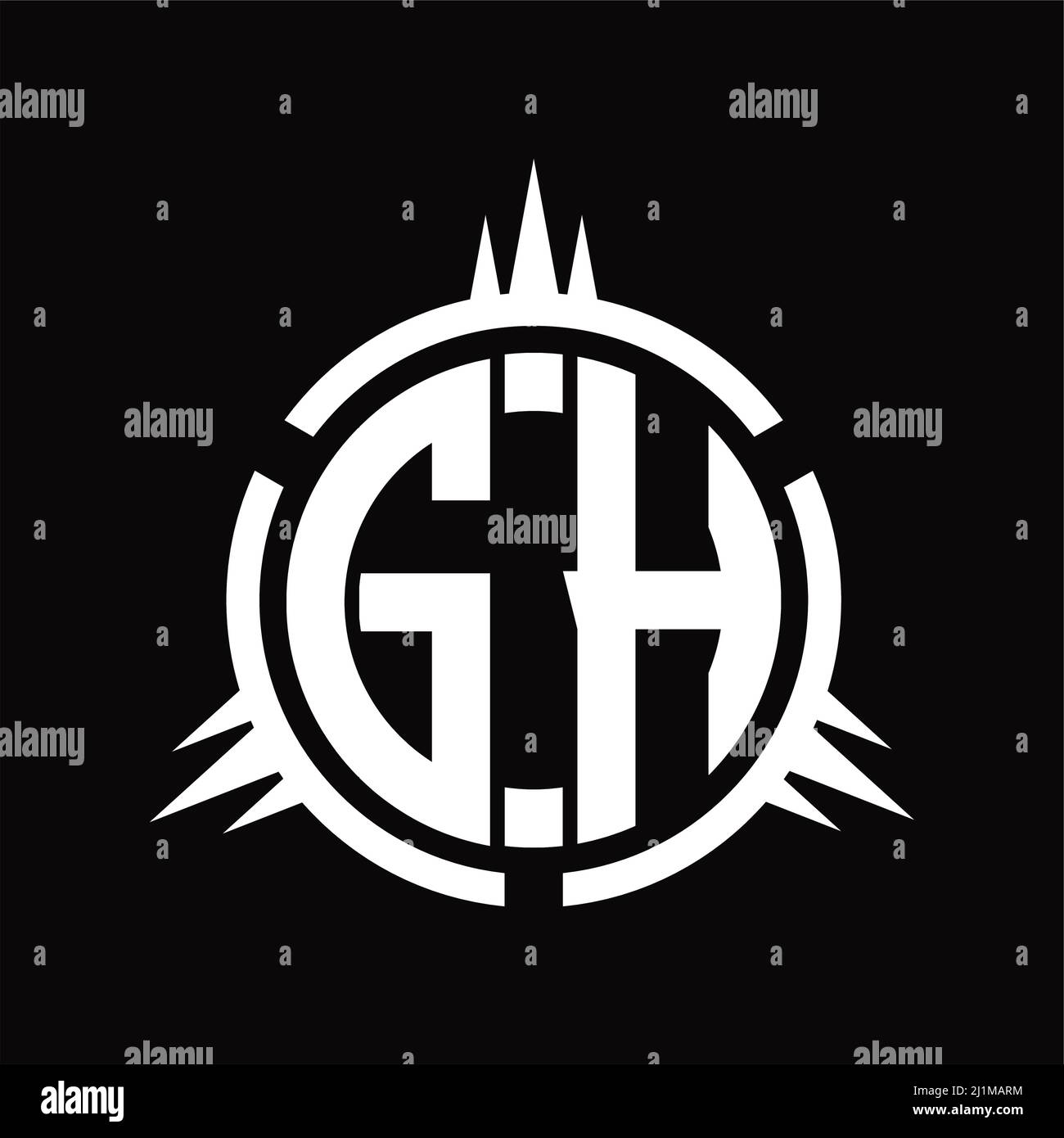 Letters gh Stock Vector Images - Alamy