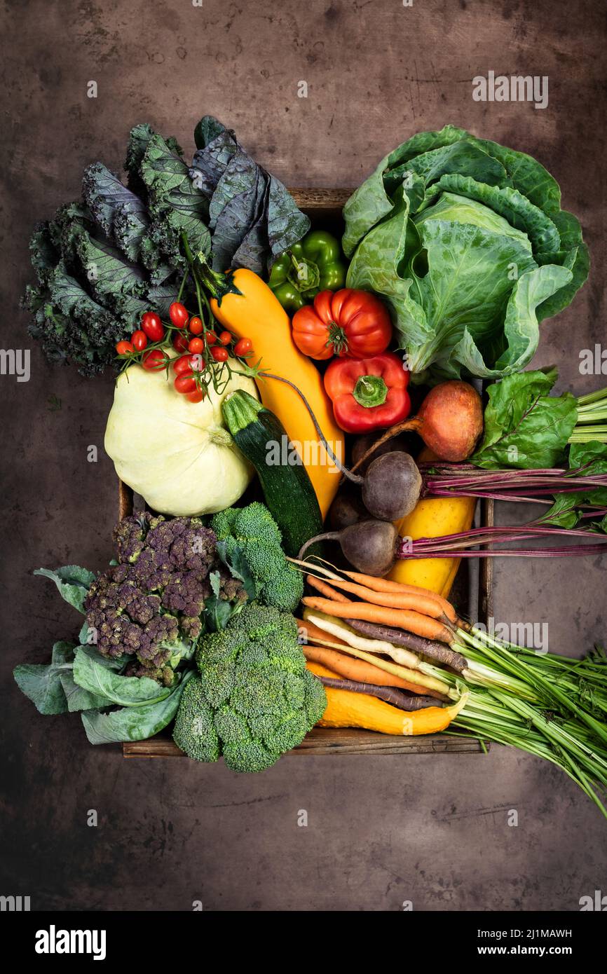 Farmers market vegetables hi-res stock photography and images - Alamy