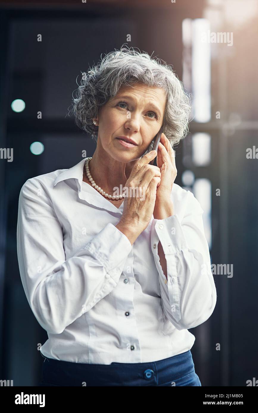 Concerned phone call hi-res stock photography and images - Alamy