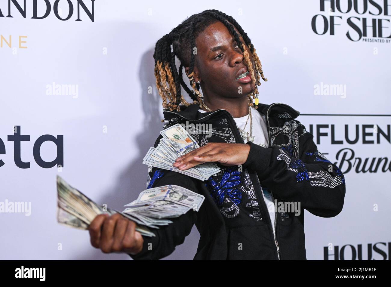 UnGhetto Mathieu walking on the red carpet at the Annual Oscars Weekend ...