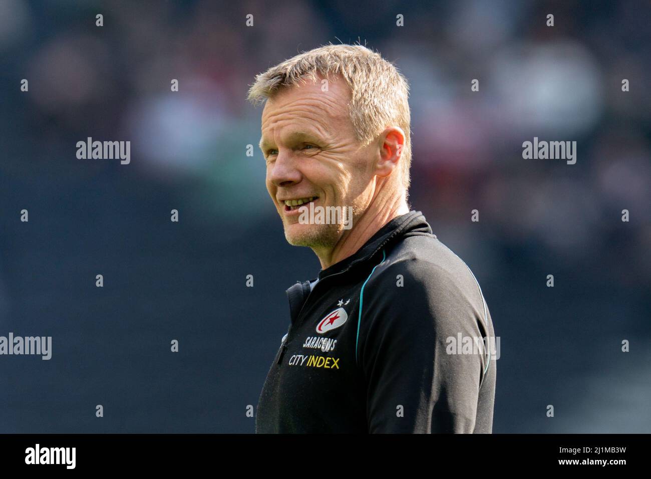 Mark McCall Director of Rugby Stock Photo - Alamy