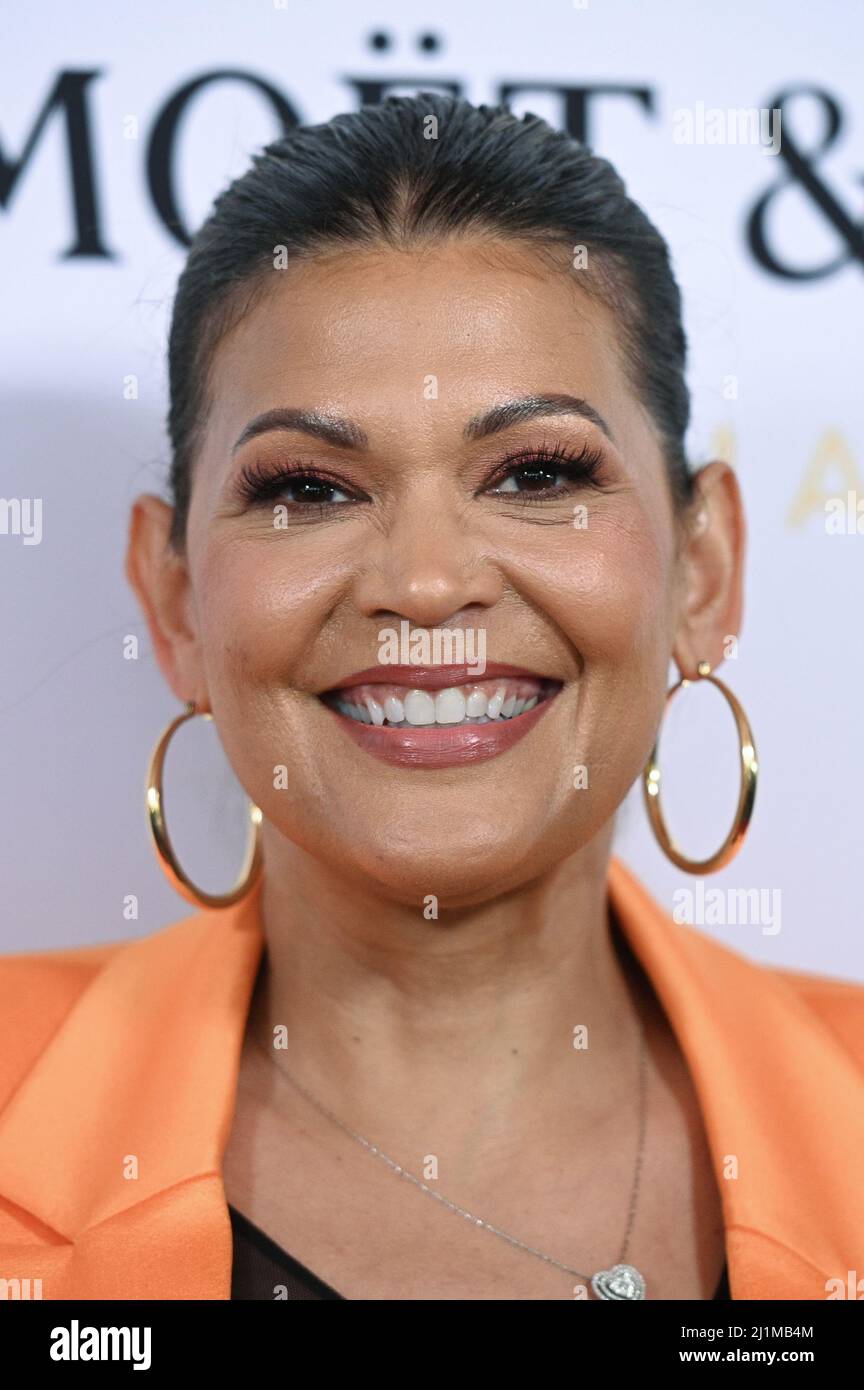 Beverly Hills, USA. 26th Mar, 2022. Aida Rodriguez walking on the red ...