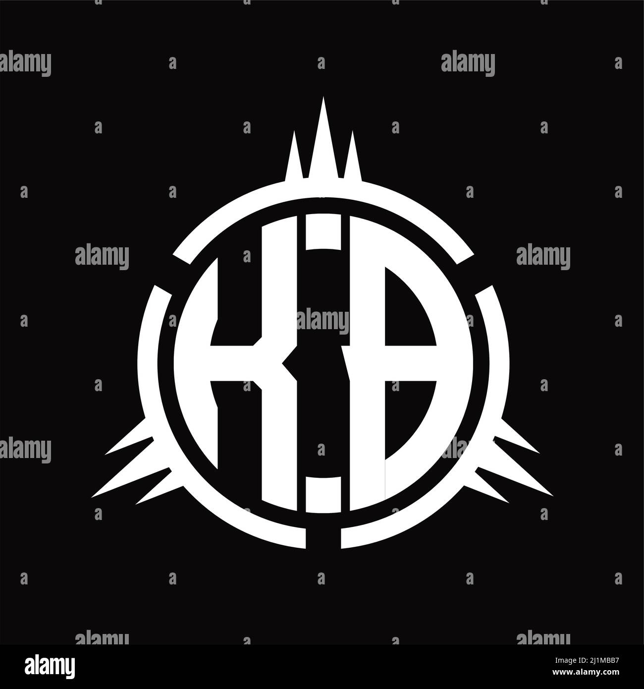 Kb letters Stock Vector Images - Alamy