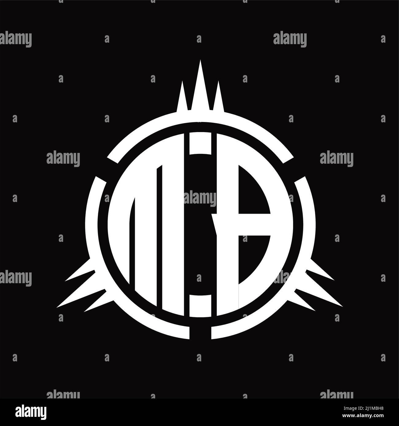 Mib circle logo Stock Vector Images - Alamy