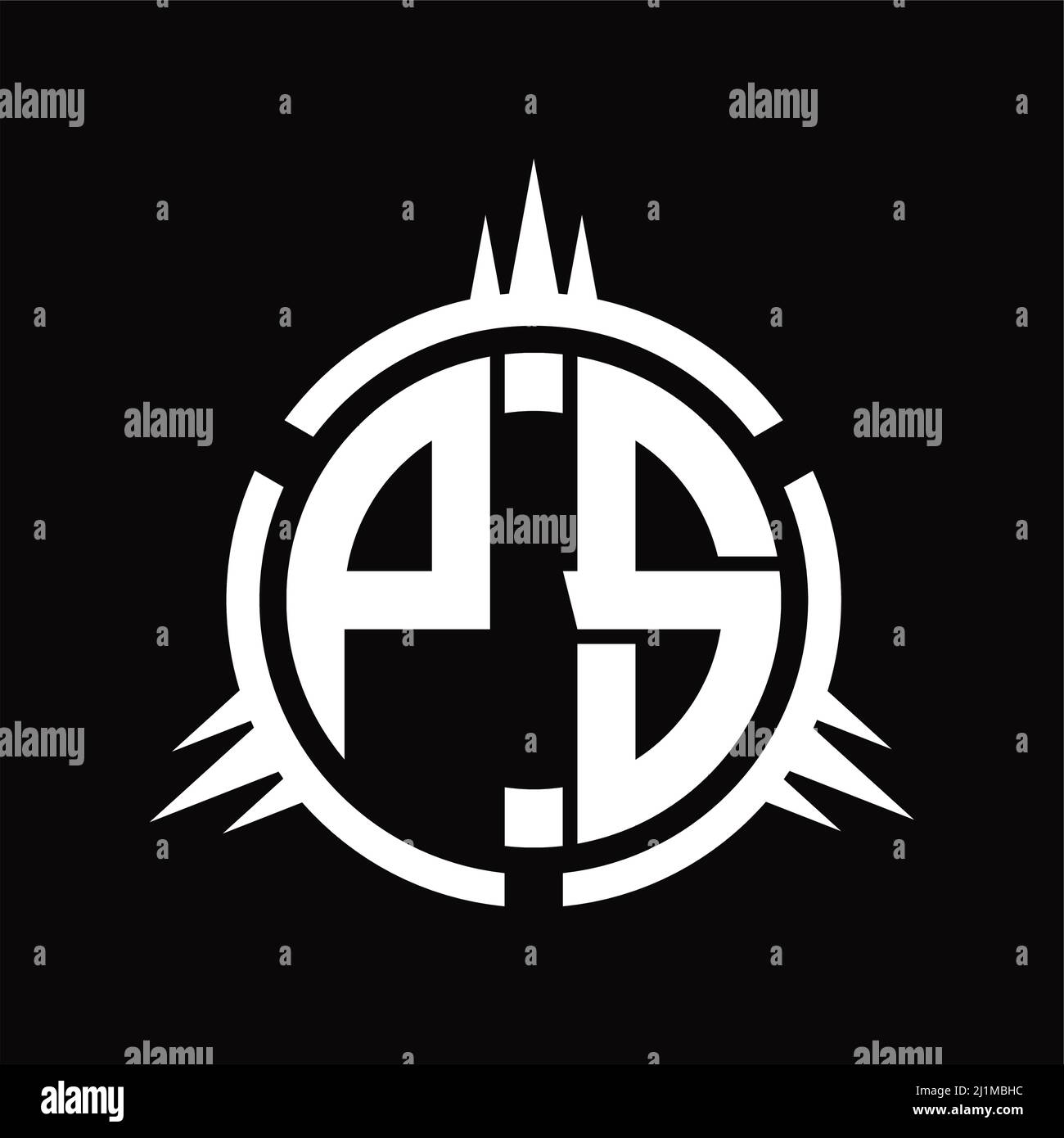 Ps icon Stock Vector Images - Alamy