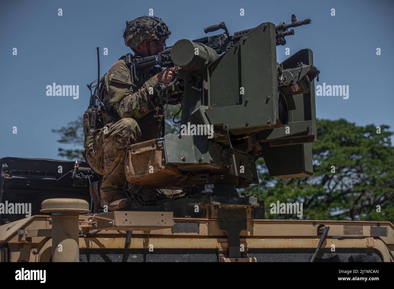 50 caliber machine gun mounted hi-res stock photography and images - Alamy