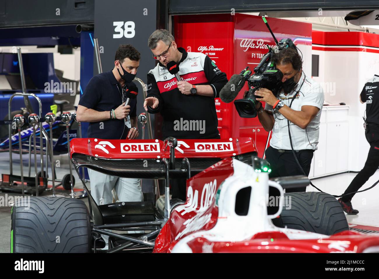 MONCHAUX Jan (fra), Technical Director of Alfa Romeo F1 Team ORLEN ...